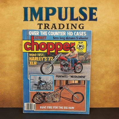 Street Chopper Magazine July 1977 – Harley’s ’77 XLH, Perewitz ...