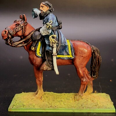 Painted Maj-Gen George E Pickett Confederate Commander American Civil ...