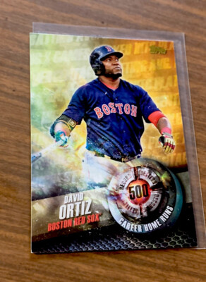 David Ortiz 2016 Topps Record Setters Insert # RS-3 Boston Red Sox MLB ...