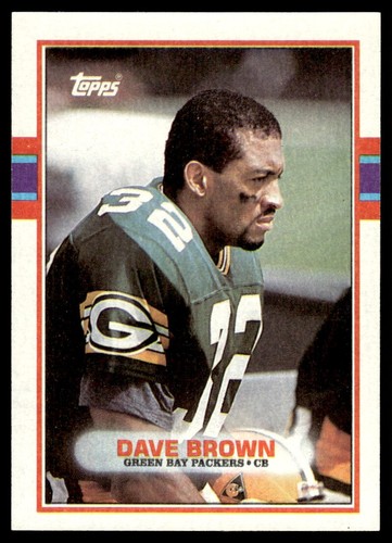 1989 Topps Dave Brown Green Bay Packers #377 | eBay
