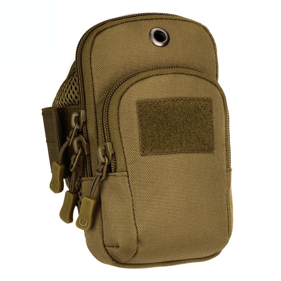 Tactical Outdoor Sports Running Arm Band Case Cell Phone Holder Pouch ...