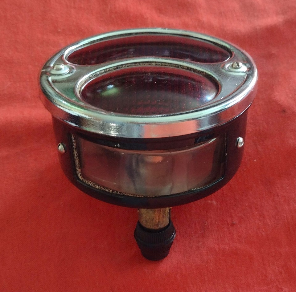 1926 1927 Stop Tail Light Assy. Rebuilt 6 V-12 Volt - LED with Wire ...