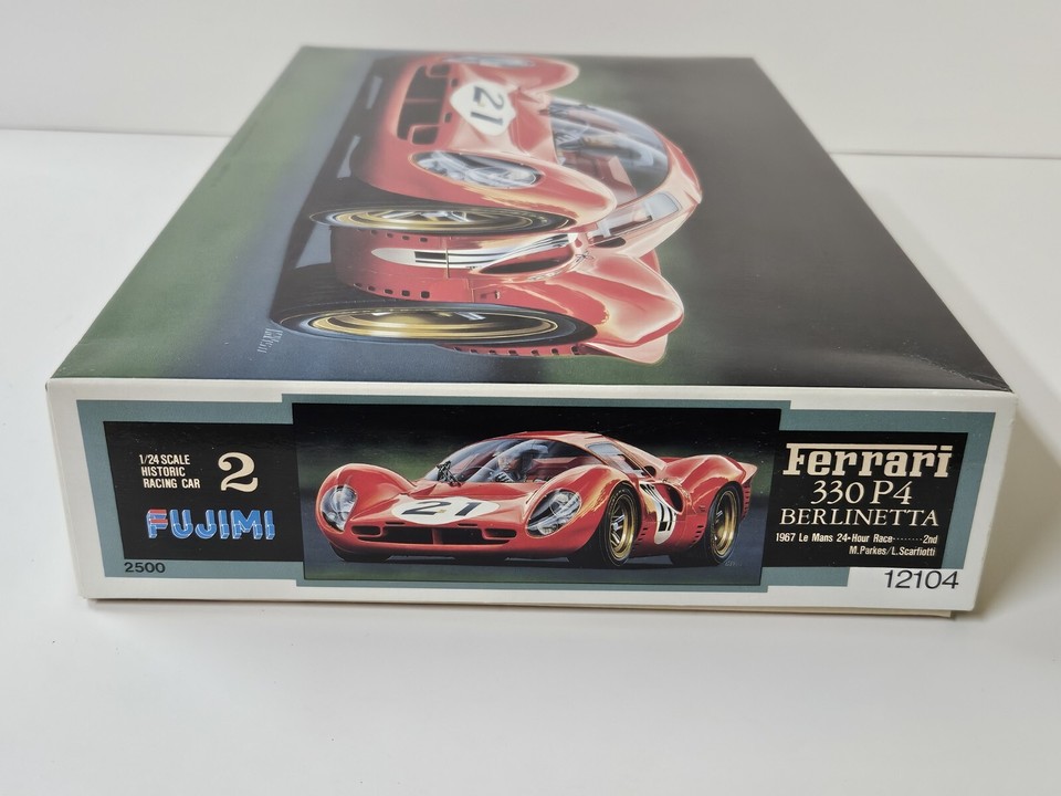 MODEL FUJIMI FERRARI 330 P4 BERLINETTA #12104 SCALE 1:24 Open Box ...