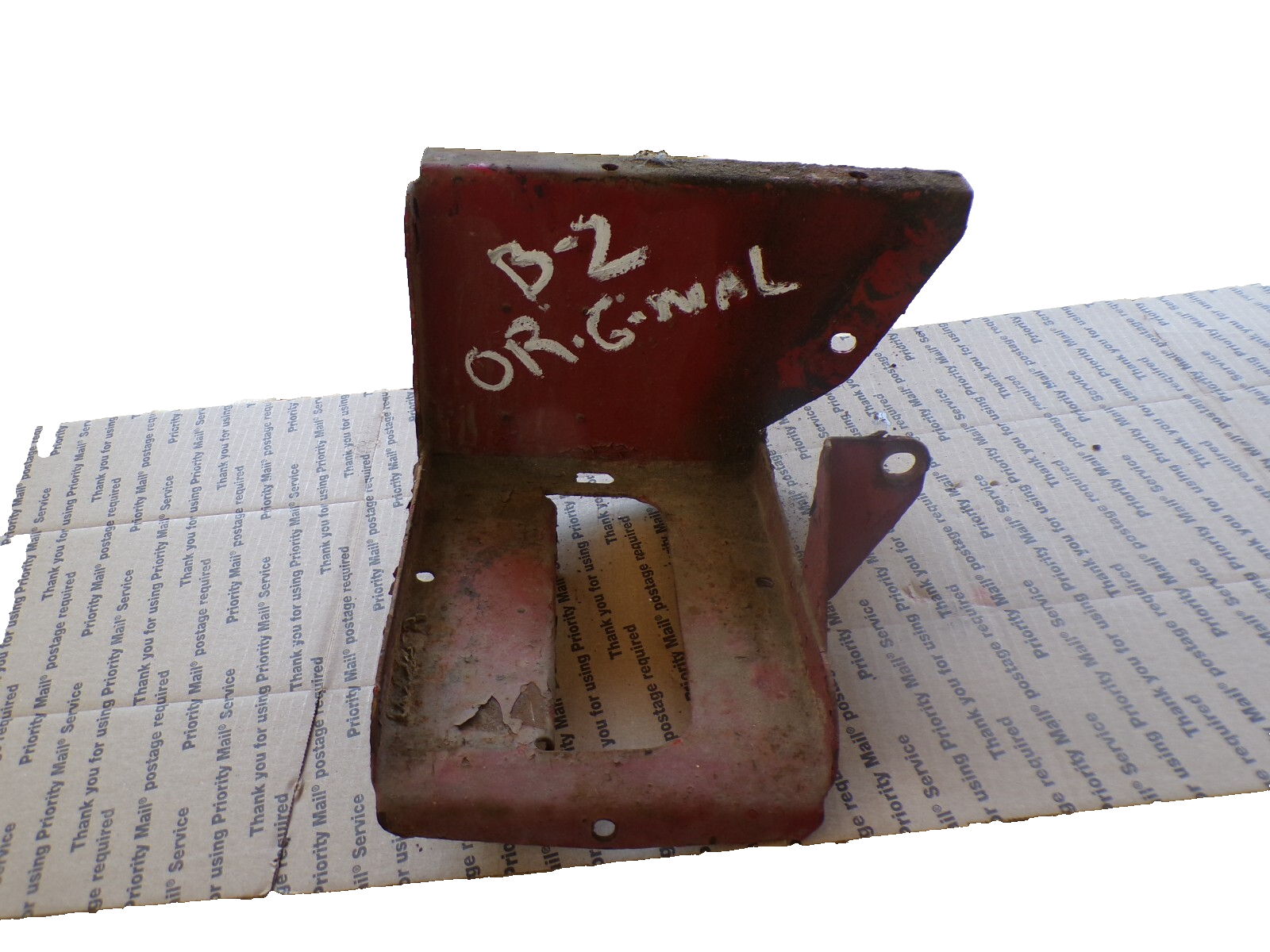 8N Tractor Battery Box 8N10732 Ford Tractor 8n battery tray ORIGINAL 8N ...