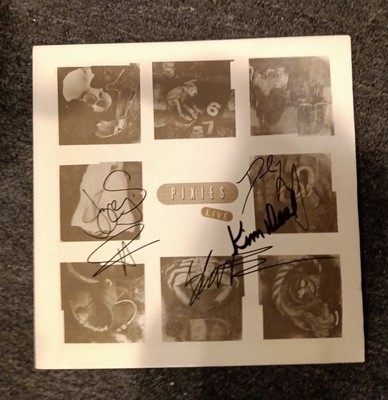 Pixies Full Band Black Francis Deal +3 Signed Autographed Live Vinyl ...