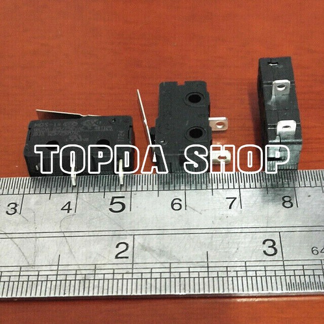 MQS-14 2-pin micro switch 10.1A 250V copper pin normally open key ...
