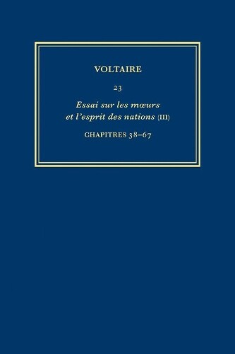 Voltaire Complete Works of Voltaire 23 (Hardback) (UK IMPORT ...
