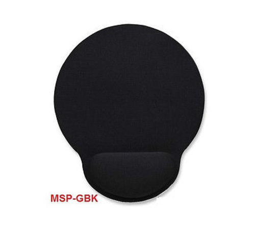 Wrist-Rest Gel-Like Ergonomic Mouse Pad, Black, MSP-GBK | eBay