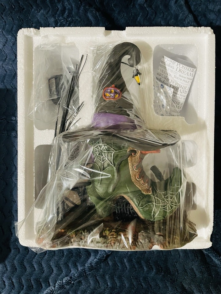DEPARTMENT 56 HALLOWEEN ESMERALDA'S SHOE SHOP WITCH HALLOW 6000660 SHOW VILLAGE | eBay