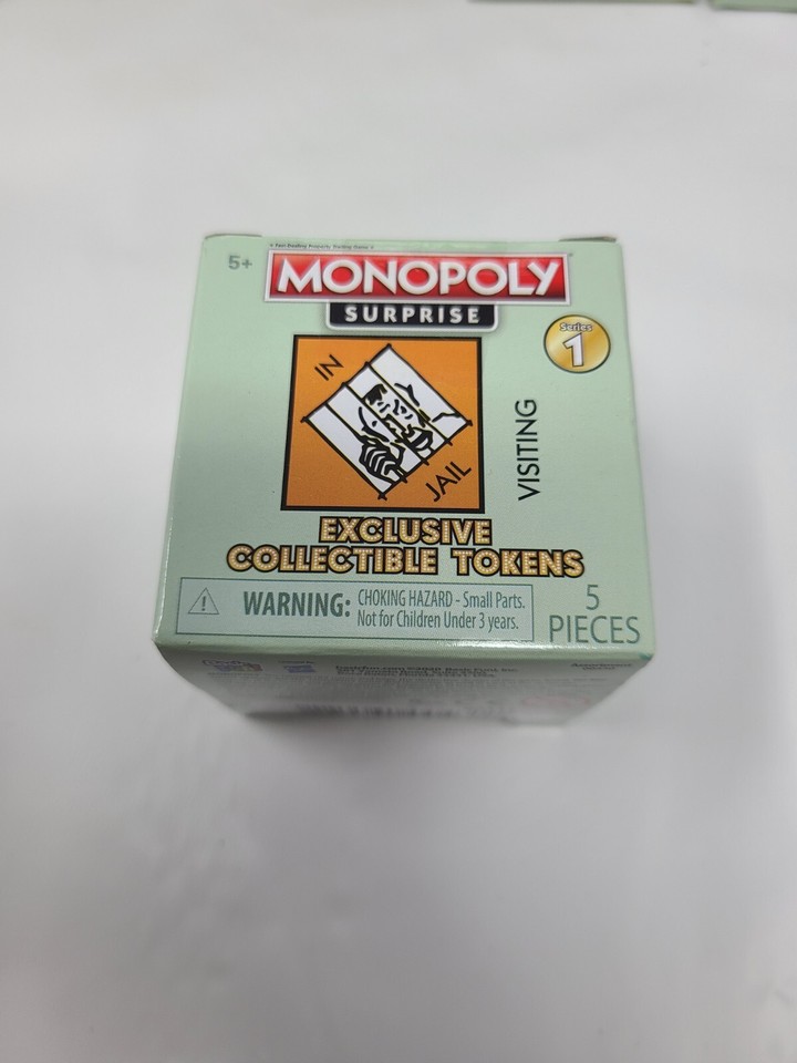 Monopoly Surprise Exclusive Collectible Tokens 18 Blind Boxes ...