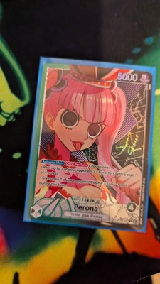 Perona OP06-021 Leader Alt Art One Piece Card Wings of the Captain ENG ...