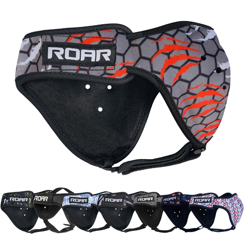 ROAR MMA Ear Guard Wrestling Headgear Grappling BJJ Jiu Jitsu Ear ...