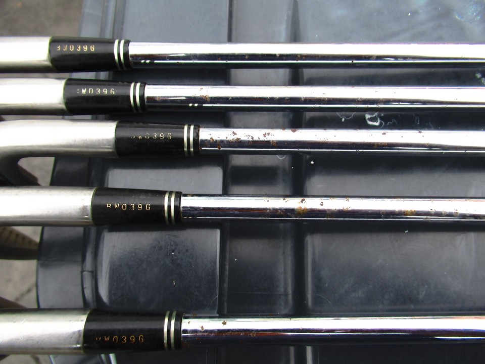 Mizuno axis PCS Irons 3 to 9 + PW & SW + SUNDAY SPORTS BAG | eBay UK