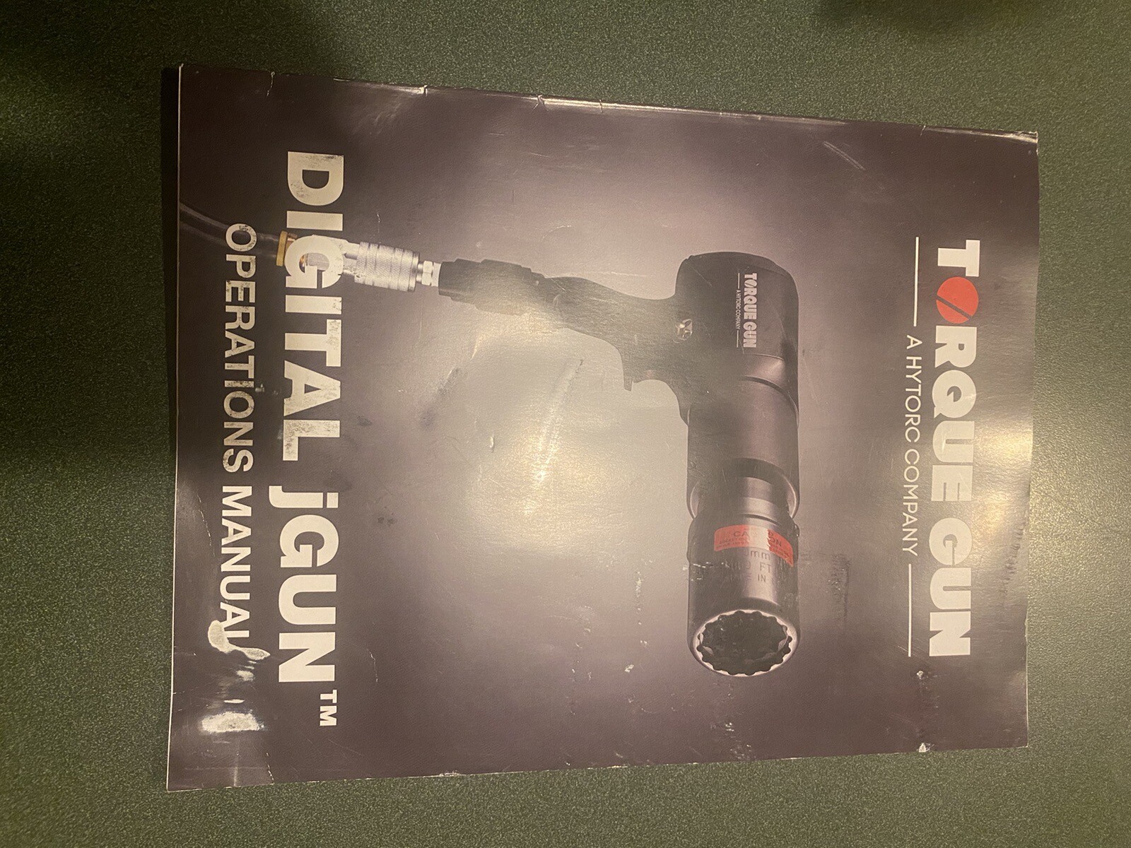 Hytorc JGUN-D.5 Digital Pneumatic Torque Gun 135-500 Ft. Lbs. w/ Case ...