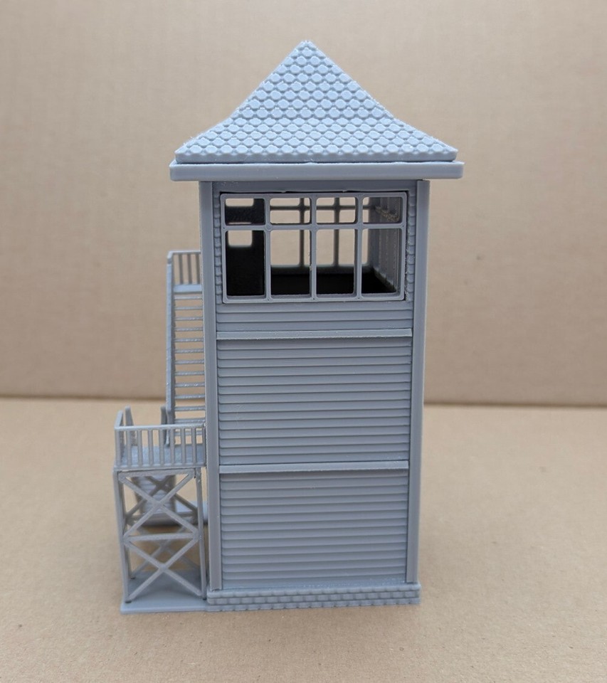 S Scale Train Signal Tower Building 3d Printed Model Kit | eBay