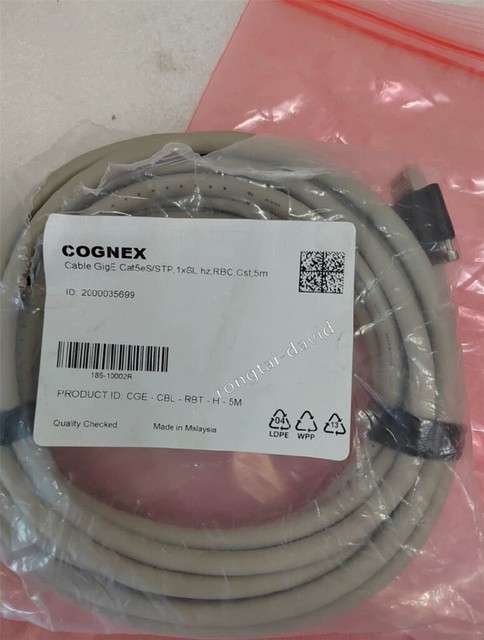 CGE-CBL-RBT-H-5M Cognex Camera Network Cable Fast FedEx or DHL for sale ...
