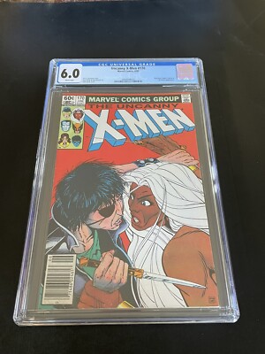 Uncanny X-Men #170 6/83 CGC 6.0 WHITE Pages | eBay