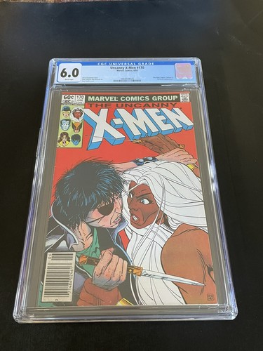 Uncanny X-Men #170 6/83 CGC 6.0 WHITE Pages | eBay
