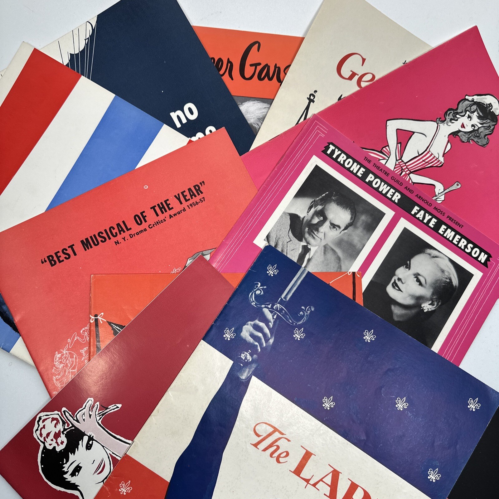 Large Lot of 24 Vintage Theater Souvenir Programs 1950's and 60's ...