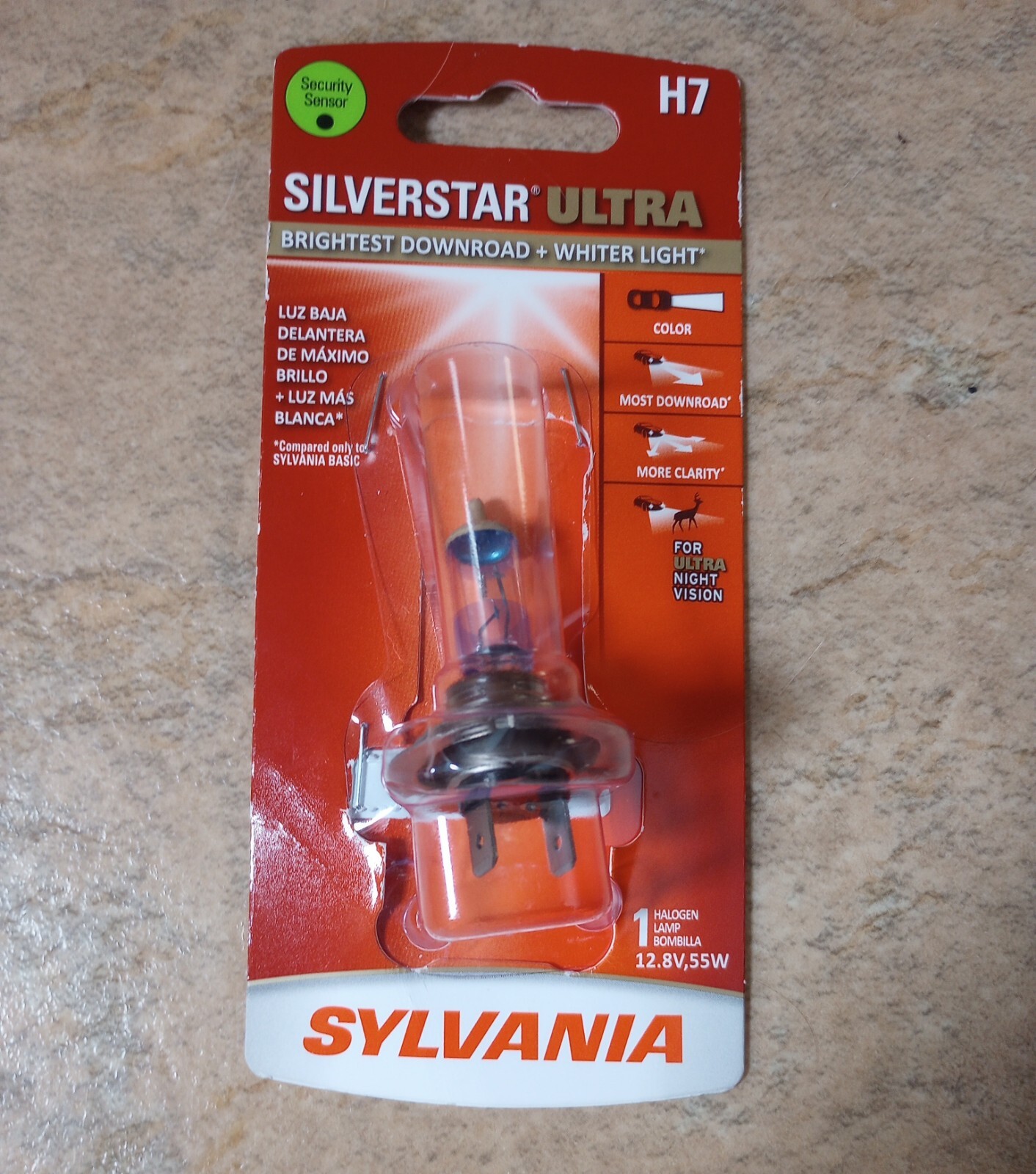 sylvania H7 silverstar ultra halogen 1 bulb | eBay
