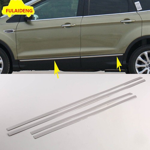 For Ford Kuga Escape 2013-2019 S.Steel Door Body Side Molding Chrome ...
