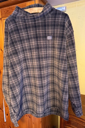 LOWE ALPINE POLARTEC PLAID CHECK PULLOVER FLEECE, UK XL | eBay UK