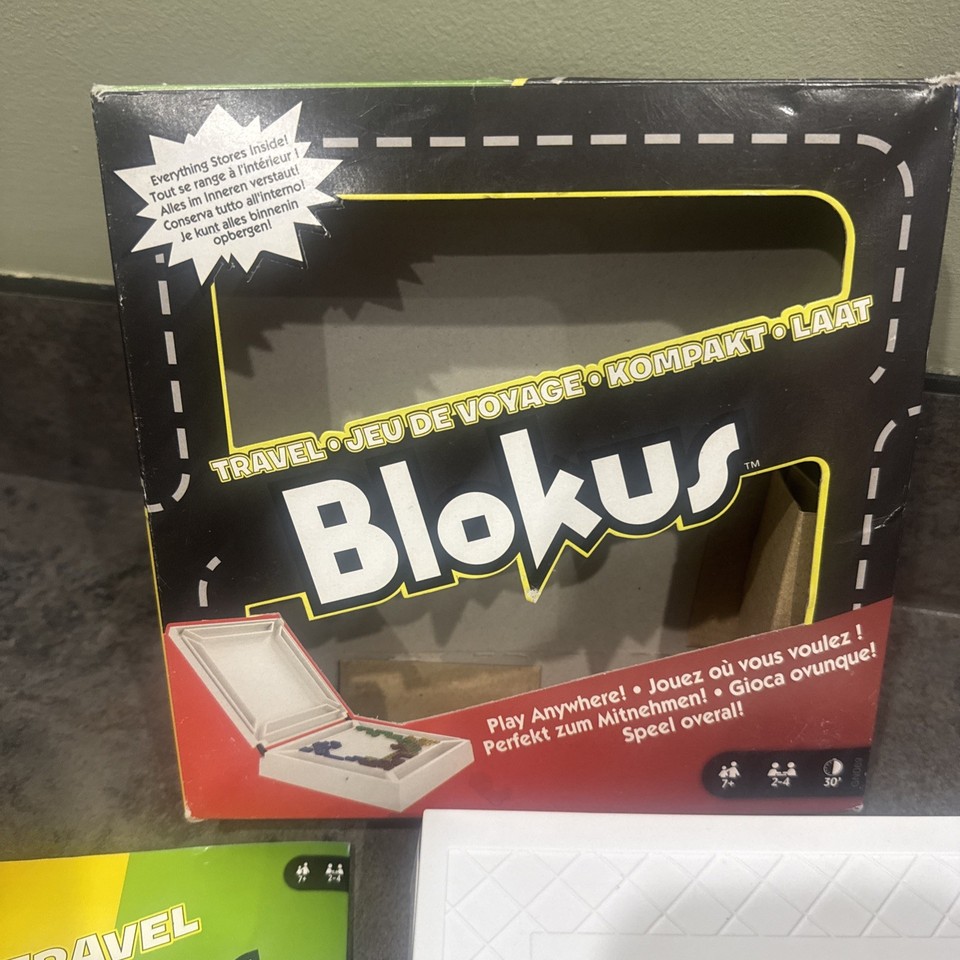 Travel Blokus 100% complete 2020 Mattel Go Blockus | eBay