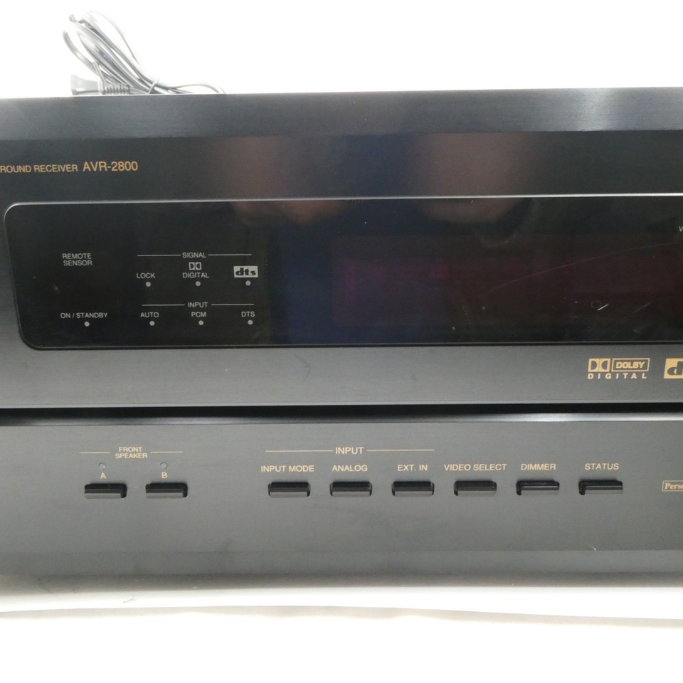 Denon AVR-2800 Dolby Digital DTS 5.1 Surround AV Receiver With Remote ...