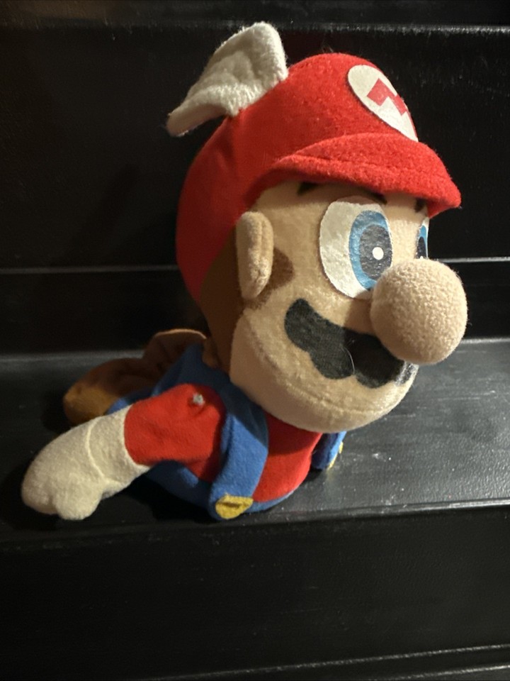 Super Mario Bros Lot. Princess Peach Toadstool BD&A N64 Plush Nintendo ...