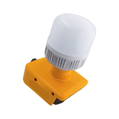 LED Work Light Construction Site Lamp 1300LM Adjustable Brightness with ...