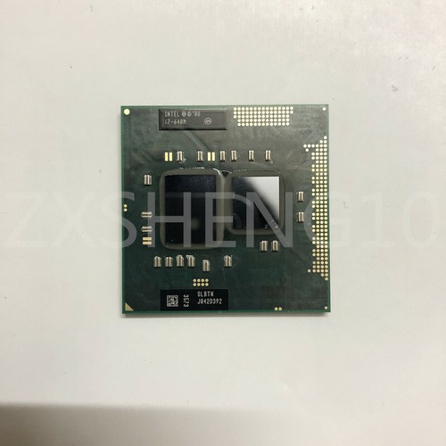 Intel Core i7-640M CPU Dual-Core 4M 2.8 GHz SLBTN Socket G1 Laptop ...
