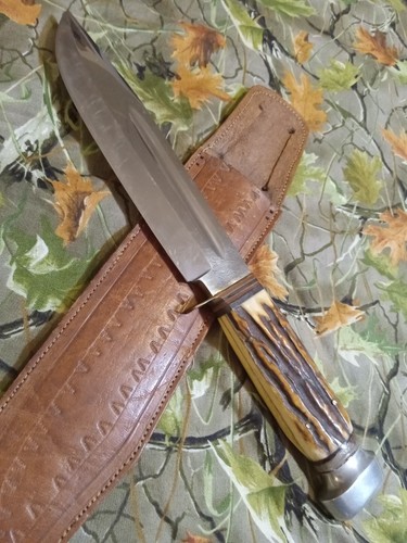 Vintage REHWAPPEN Solingen Germany ROSTFREI 12" Bowie Knife | eBay