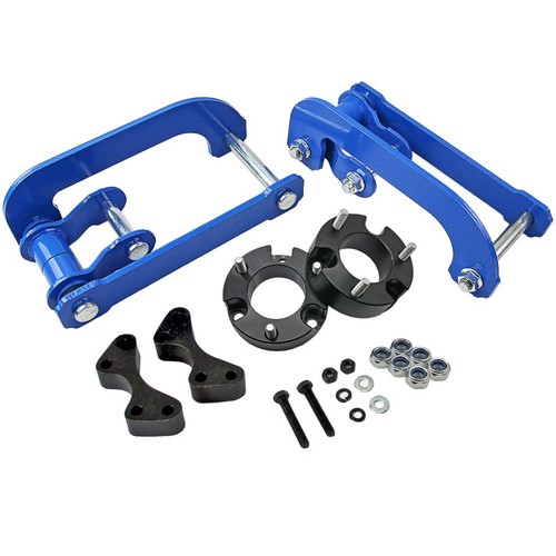 Front 35mm Spacer Rear Leaf Spring Lift 2" Shackles Fit For Isuzu D-Max ...