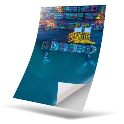 1 x Vinyl Sticker A4 - Freight Container Cargo Ship #45071 | eBay UK