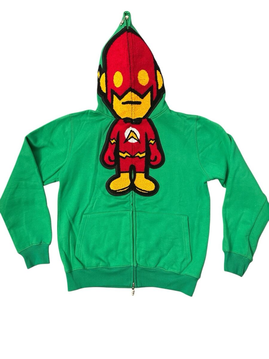 Rare Flash x BABY MILO A Bathing Ape BAPE Full Zip Hoodie Rare Flash x BABY MILO A Bathing Ape BAPE Full Zip Hoodie