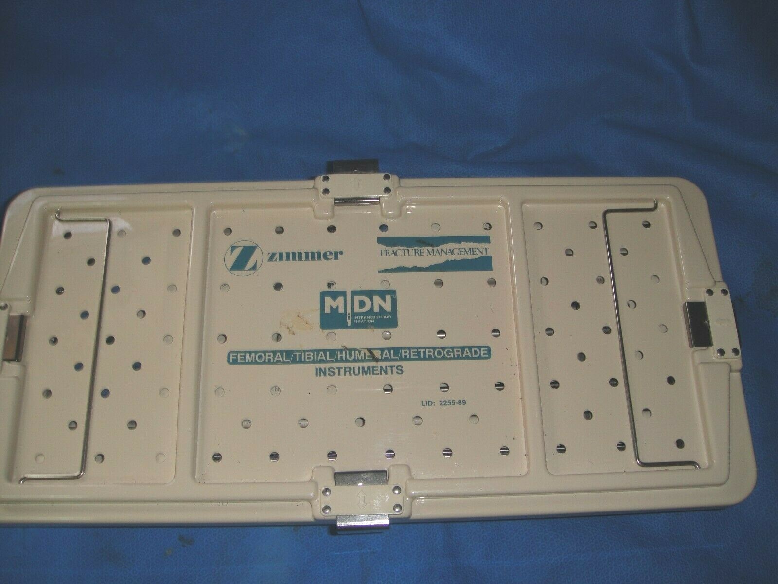 ZIMMER FEMORAL/TIBIAL/HUMERAL/RETROGRADE/ INSTRUMENT SYSTEM ( 3 TRAYS ...