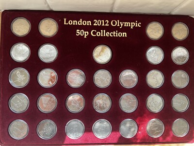 olympics 50p full Coin Set | eBay UK