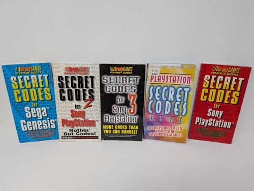 LOT of 5 VIDEO GAMES SECRET CHEAT CODES BRADYGAMES BOOKS | eBay
