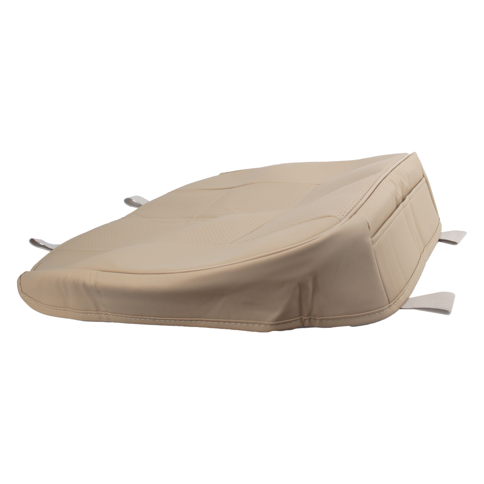 Universal PU Leather Front Cover Cushion Bottom Seat Pad Mat Full ...