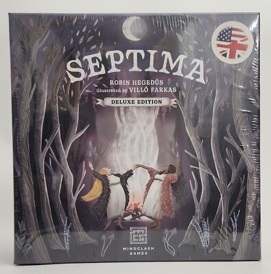 Septima Deluxe Kickstarter Edition Boardgame by Mindclash Games SEALED ...