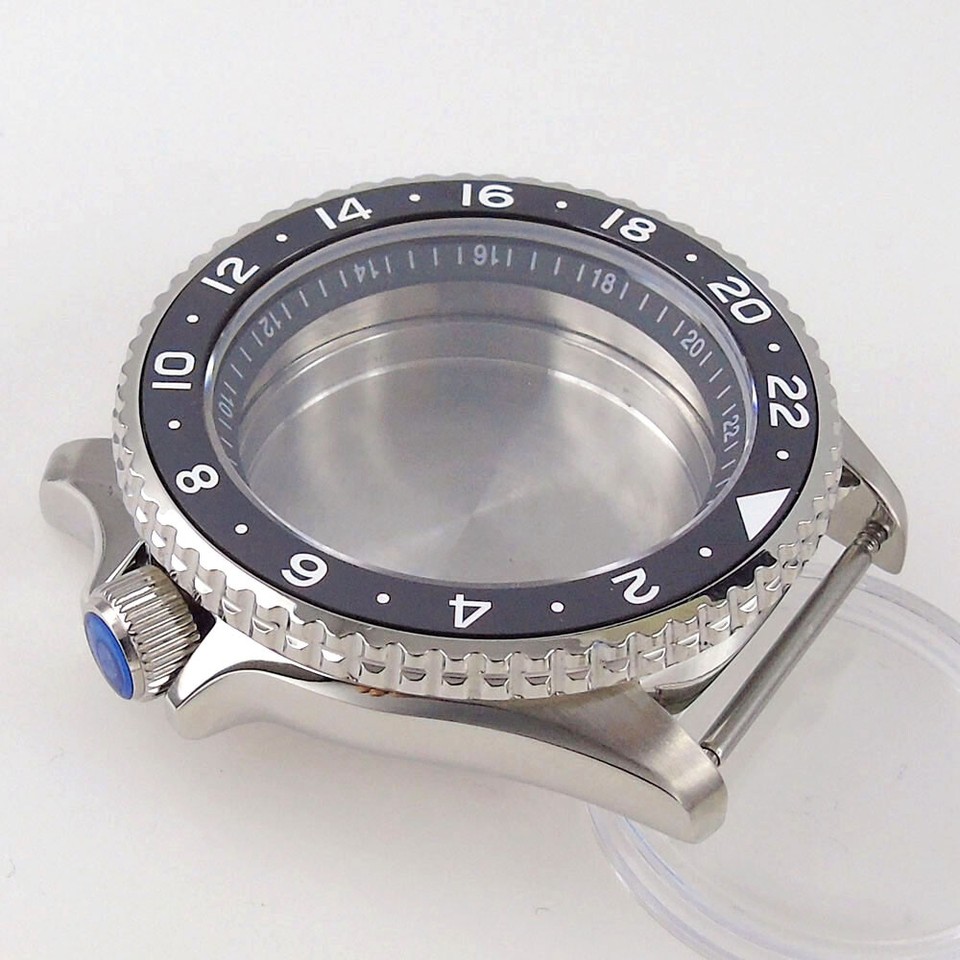 20ATM 41mm Sapphire Glass Watch Case Fit SKX 007 NH34 0NH35 NH36 2824 ...