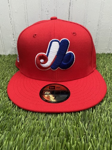 NEW ERA MENS MONTREAL EXPOS 35 YEARS PATCH FITTED HAT SIZE 7 | eBay