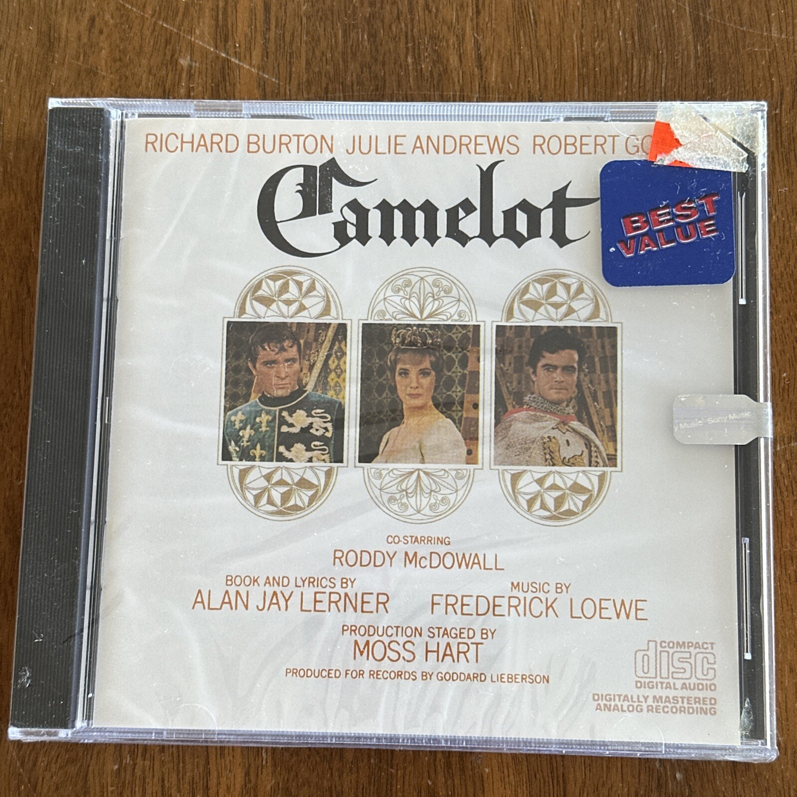 Camelot [Original Broadway Cast] by Original Cast (CD, Oct-1990 ...