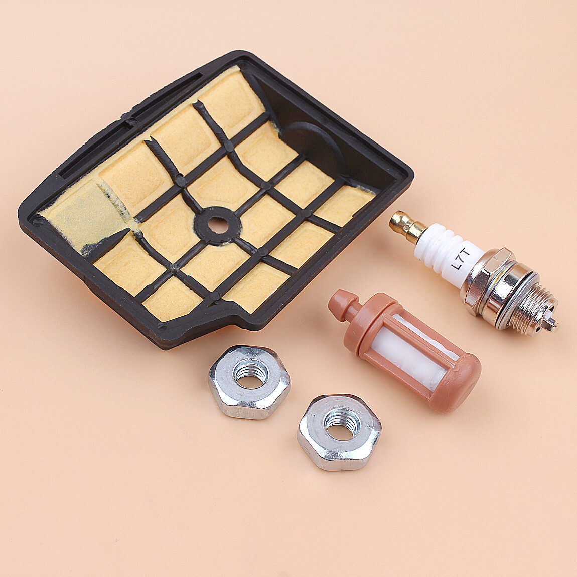 Air Fuel Filter Nuts Kit For Stihl MS200T 020T MS200 020 Chainsaw 1129 ...