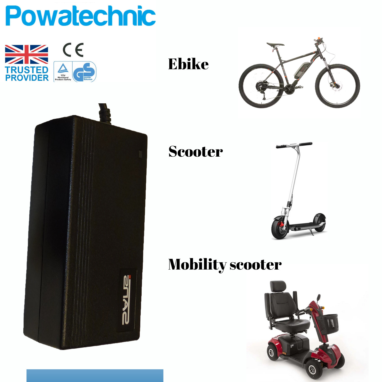 Original 42V 2A SV 5 pin Charger for A2B | Grelly UK