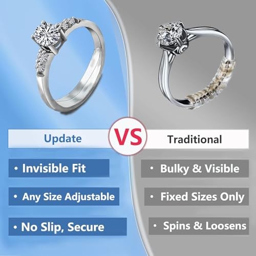 Invisible Ring Spacer & Guard – Ring Size Ring Sizer Adjuster Glue 2501 ...