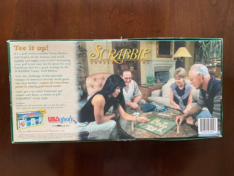 Scrabble Golf Edition - Hasbro 2000 - COMPLETE Game | eBay