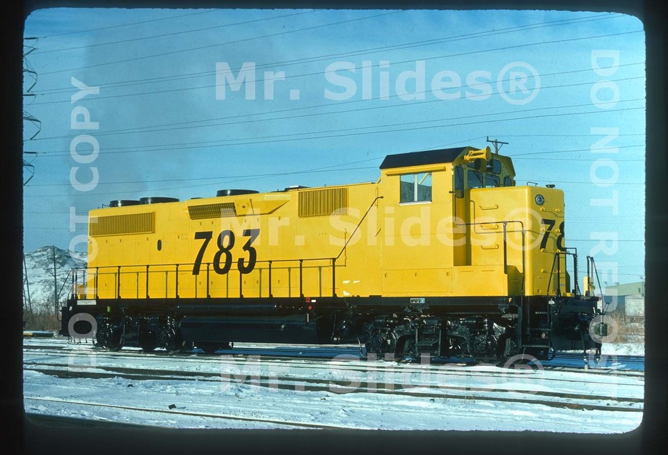 Original Slide KCC Kennecott Copper Corp. Brand New GP39-2 783 McCook ...
