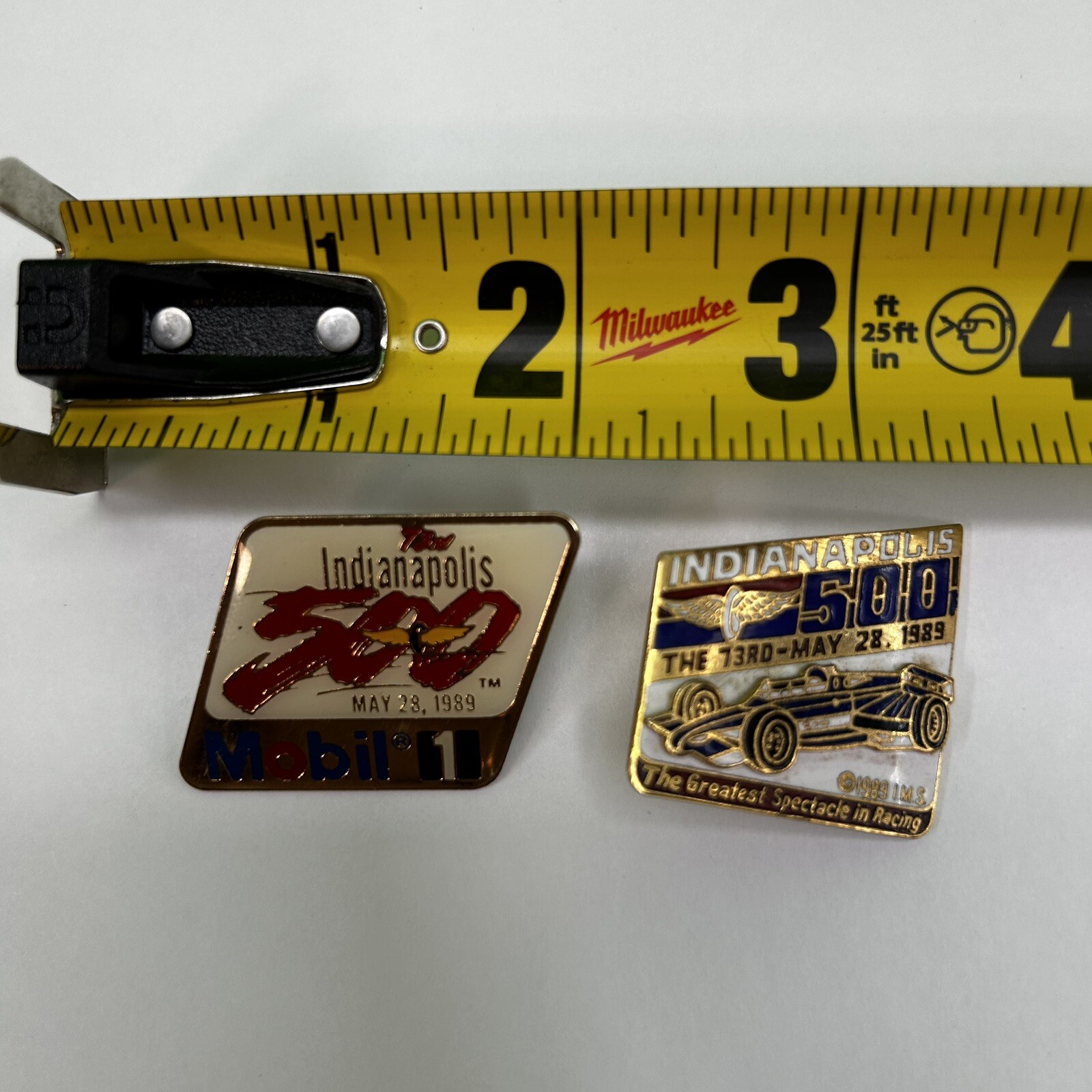 Route 66 Speedway Race Track Hat Pin Pair (2) Racetrack 2007 10th Aniv ...