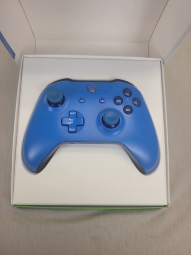 Authentic Microsoft XBOX 360 Wireless Controllers OEM Shock Blue ...
